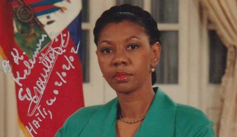 On this day in 1990, Ertha Pascal-Trouillot became Haiti's first female ...